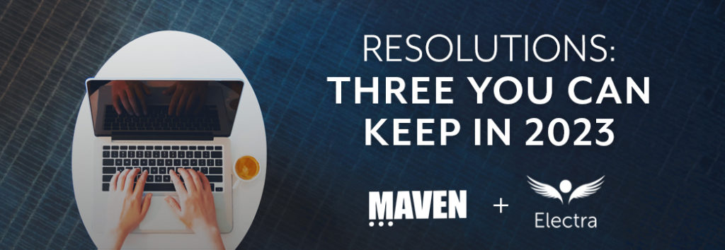 Resolutions: Three You Can Keep in 2023